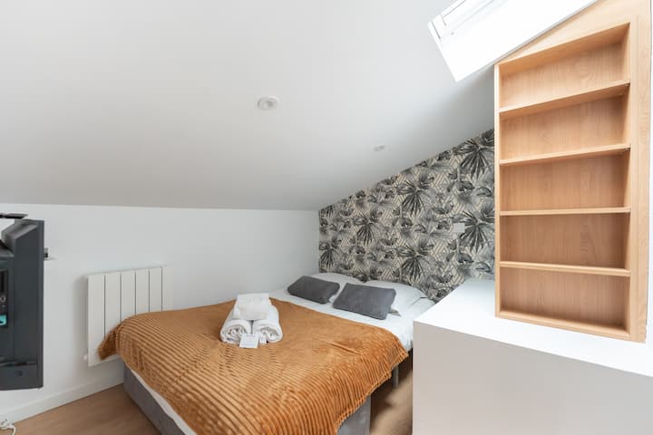 Le Petit Canut - T1 Sous Les Toits Avec Vue - Caluire-et-Cuire