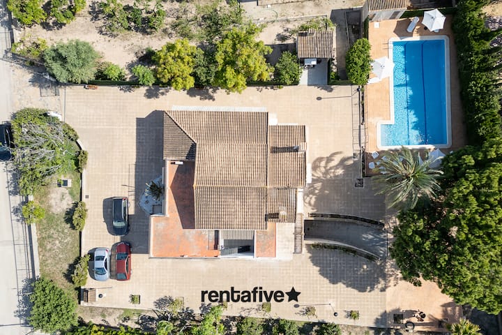 Rentafive - Chalet - Piscina Privada - Elche