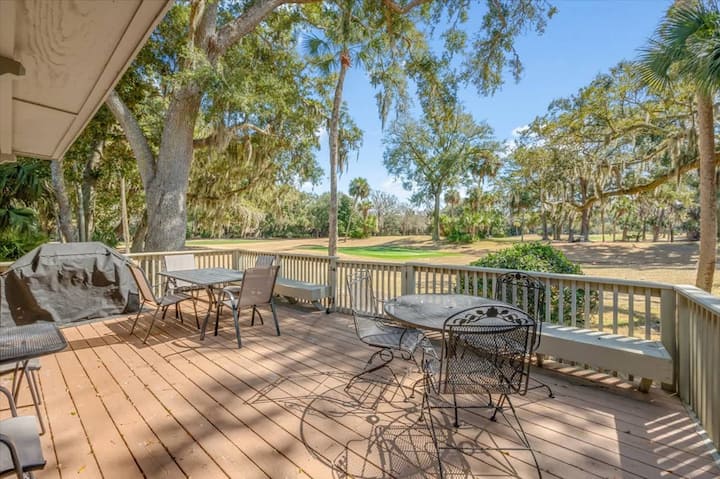 Queens Grant Villa On Golf Course W Shared Pool! - Palmetto Dunes, SC