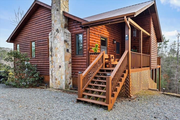 Twig Hollow-hot Tub, Fire Pit, Dog Friendly, View - Mineral Bluff, GA