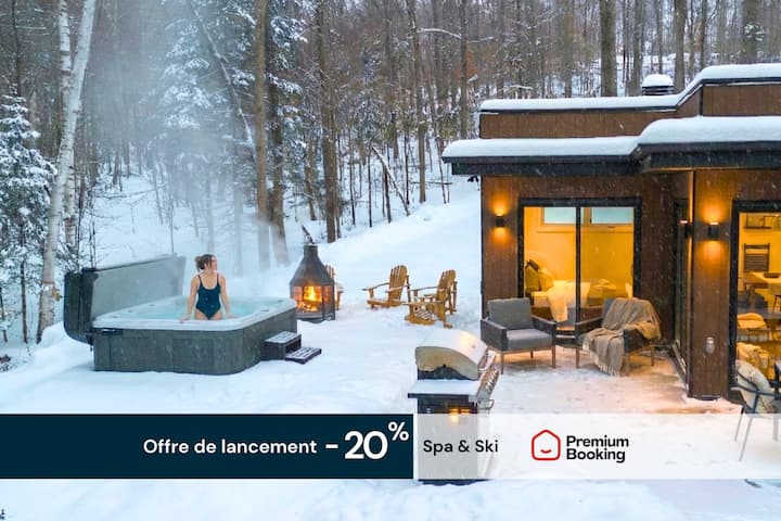 Chalet Assiny | Spa Privé | Ski De Fond à 16 Min - Hawkesbury