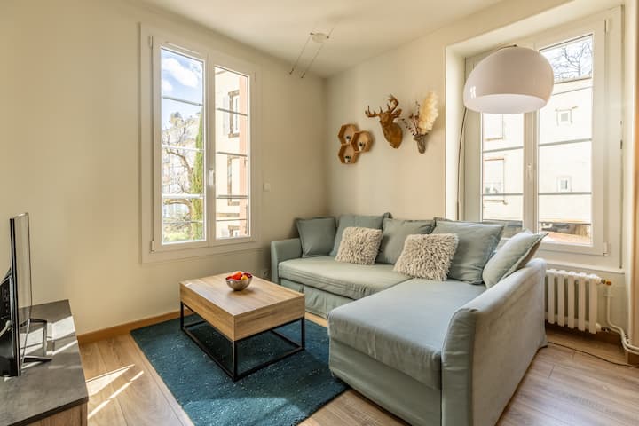 Barrieu - Royat & Thermes Calme 54m² Lumineux Doux - Chamalières