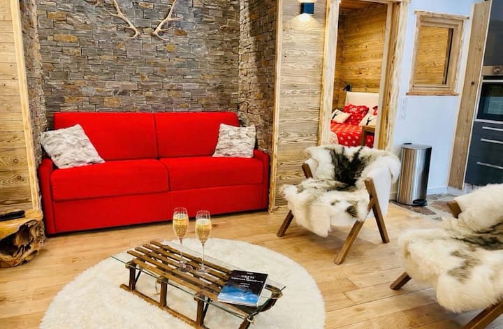 Appartement Rénové Au Pied Des Grands Montets - Argentière