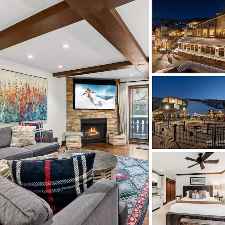 Iconic Vail Village Retreat | Walk To Everything! - Vail, CO