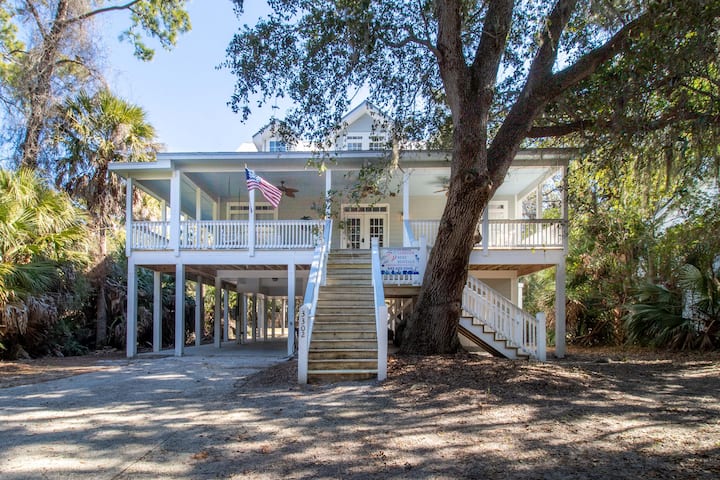 Sea Suite - Large Porch And Close To The Beach - Edisto Beach, SC