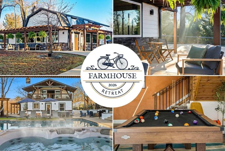 Htd Salth2o Pool, Hot Tub, Fire Pit, Dog Friendly - Lake Robinson, SC