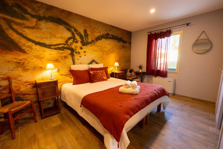 Chambre Lascaux - 4 Personnes - Le Bugue