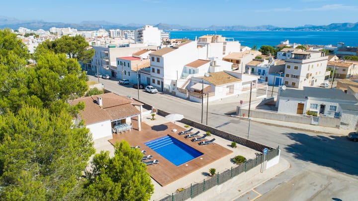 Villa Anglesos Con Piscina Privada - Can Picafort