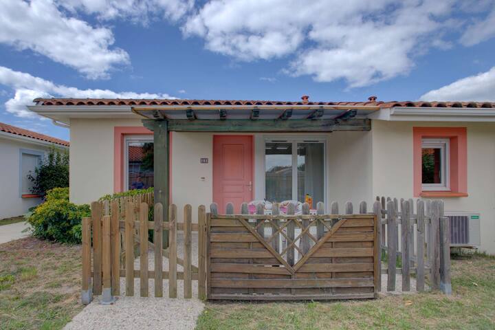 Biscarrosse T2 Avec Terrasse 4 Couchages Classé 1 - Biscarrosse