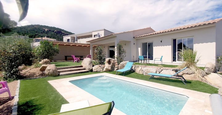 Casa Vigna - Villa T4 Piscine Privée - Zonza