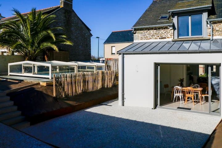 Charmante Maison Avec Piscine Proche Plages - Cancale