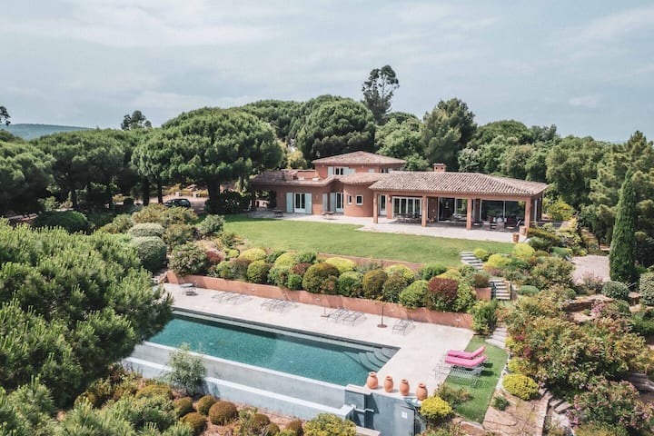 Villa Avec Piscine Vue Mer à La Croix-valmer - Ramatuelle