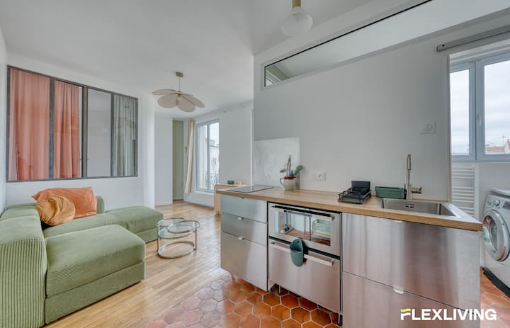 Studio Lumineux Près Du Parc Des Buttes-chaumont - Pantin