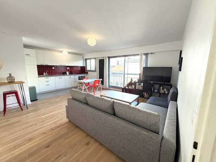 Spacieux & Lumineux - Ascenseur - Métro 5 Min - Parc de la Villette