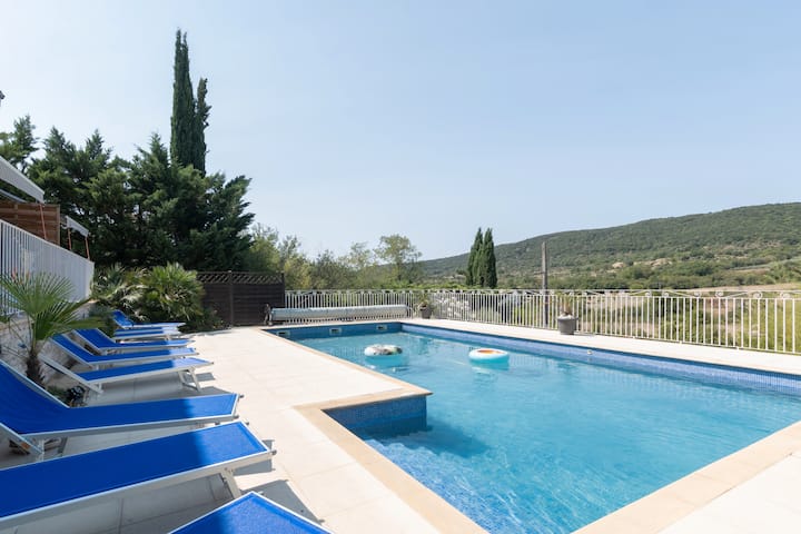 Appartement N°2 - Piscine Partagée - Ruoms