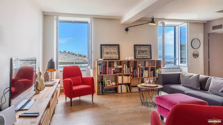 Casa Tony Duplex Avec Vue Mer Au Cœur De Bastia - Bastia