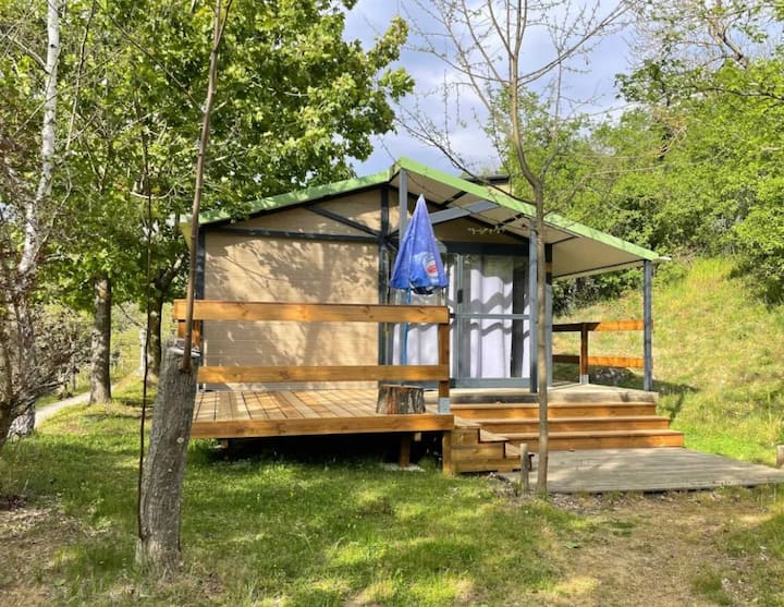 Chalet Confort Titom - 2 Chambres - 25m² - Terras - Annonay