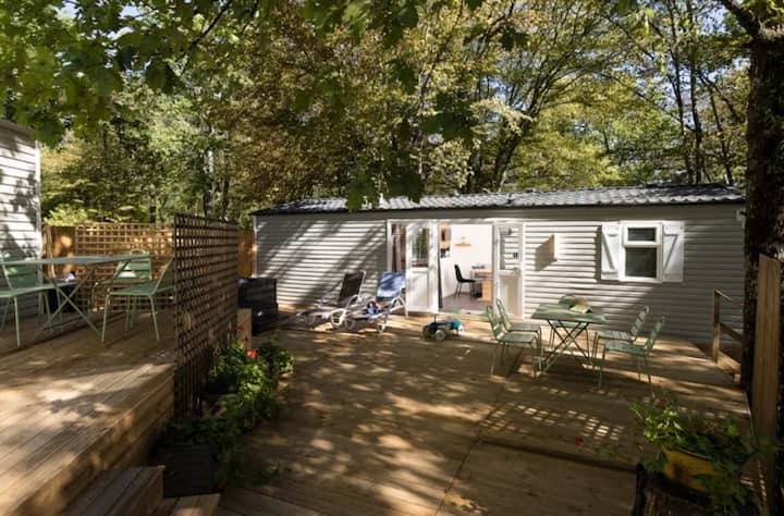 Mobil Home Premium Tribu Spa 6 Chambres - 10 Perso - Clamecy