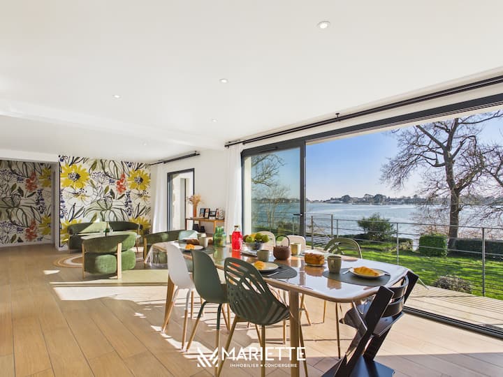 -Flora- Maison Familiale Sur L’anse De Penfoulic - Fouesnant