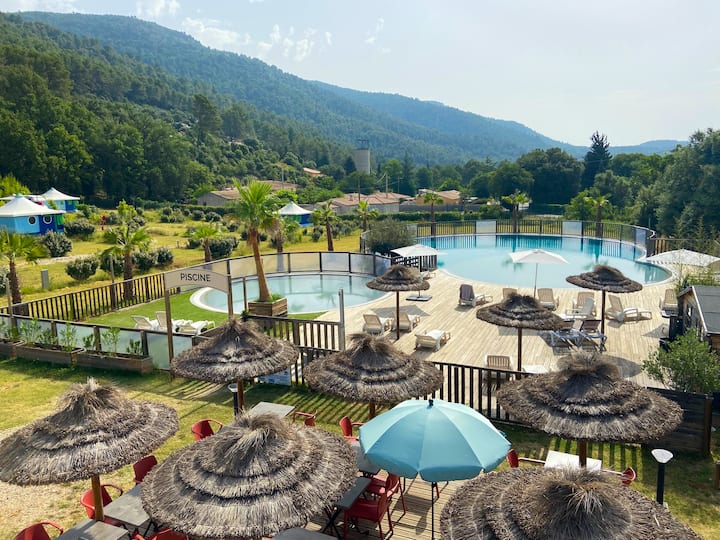 Cottage Avec Climatisation - 3 Chambres 6 Personne - Signes