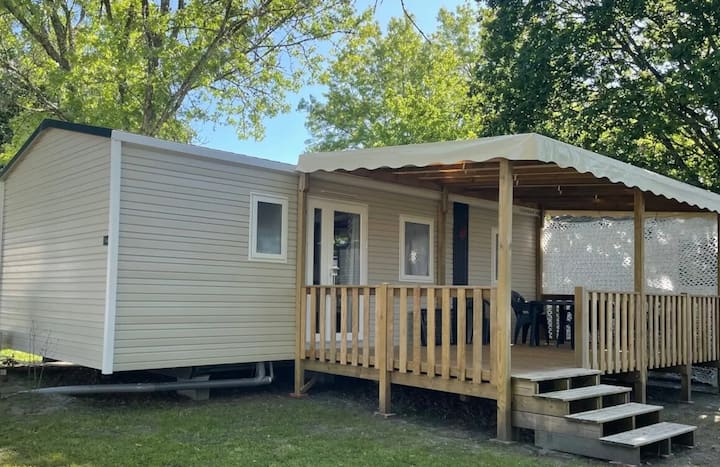 Mobil Home Premium - 32m² - Climatisation - 2 Cha - Mimizan