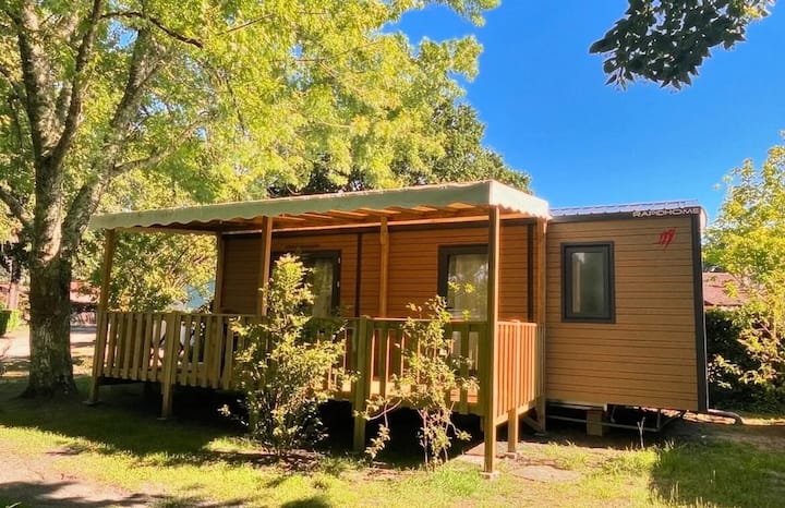 Mobil Home Premium - 30 M² - Climatisation - 2 Cha - Bias
