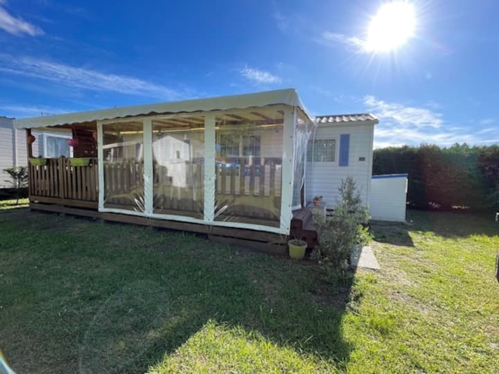 Mobil Home Confort Tribu Sous-loc - 35m² - Clim. - Mimizan