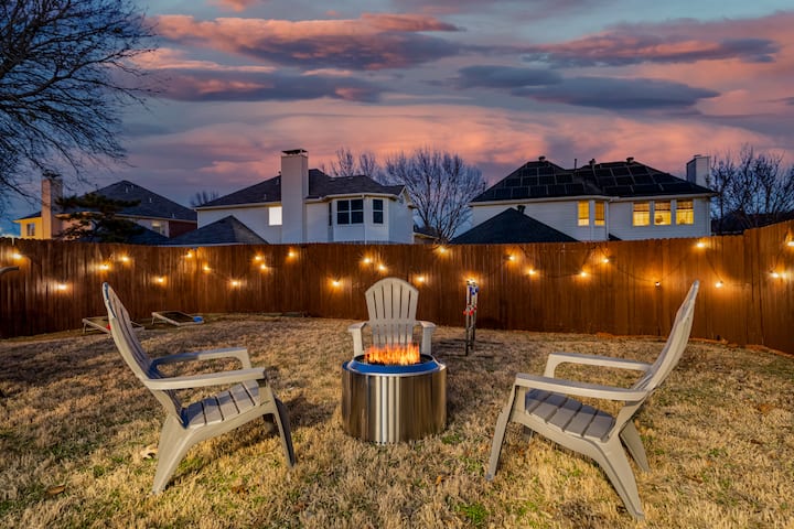 One Level 4br Retreat For Work, Family & Fun - Frisco, TX