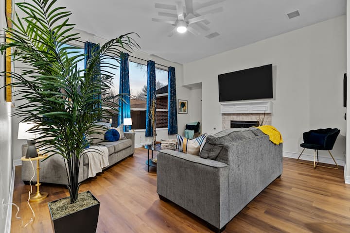 One Level 4br Retreat For Work, Family & Fun - Plano