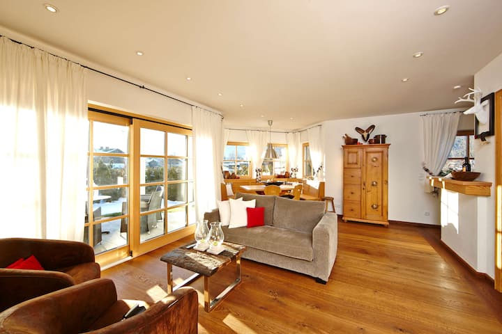 Föhrenhof Superior Apt. 10 Terrasse & Aussicht - Farchant