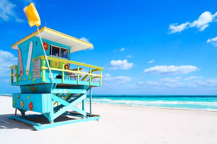 Cozy 2br/2ba Sobe Escape Beach 1 Min Away 203 - Miami Beach, FL