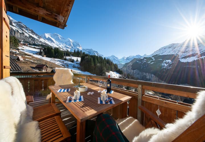 Chalet Silberhorn Penthouse - Lauterbrunnen