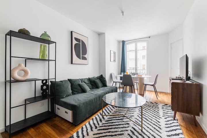 Cosy 2 Pieces Au Coeur Du 19e - 4p - Paris 10e Arrondissement