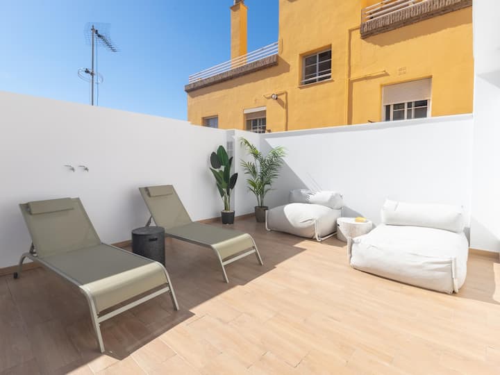 Studio Lumineux Dans Un Immeuble Avec Terrasse - Málaga