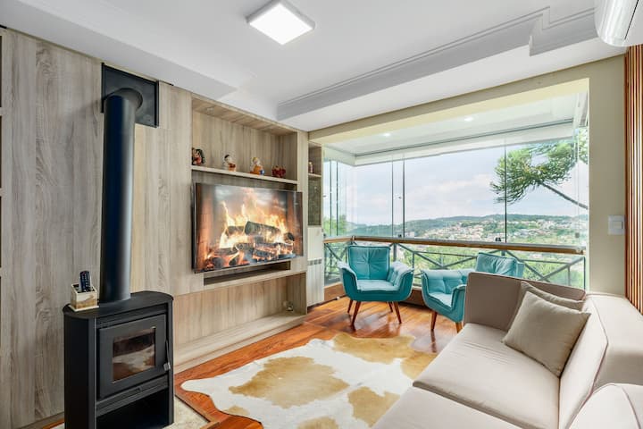 Duplex 3 Dorm Bem No Centro By Achei Gramado - 브라질