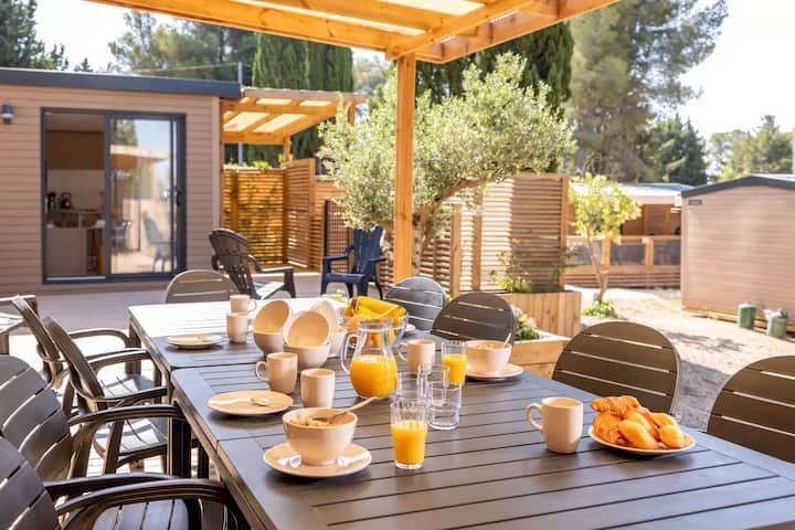 Mobil-home 6 Pers Avec Accès Direct Mer - Carry-le-Rouet