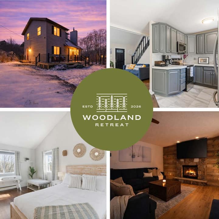 Poconos Woodland Retreat • Fireplace • Lake Access - Towamensing Trails