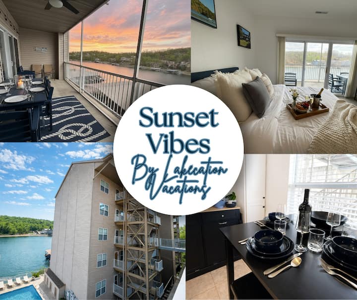 Sunset Vibes Lkfrnt 2br/2ba, Pet Friendly-6pp - Camdenton, MO
