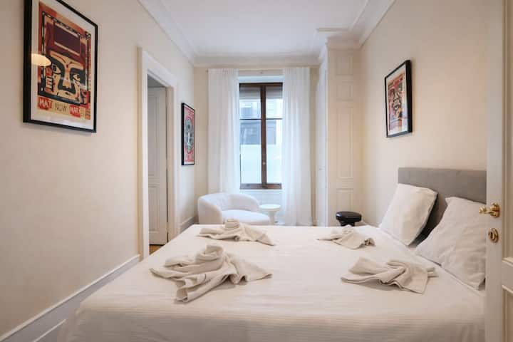 ÉLégant Appartement De 2 Chambres - Pâquis - Ginebra