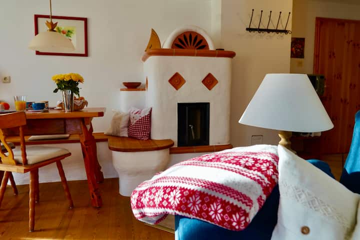 Holiday Flat Nanni 45 M², Balcony, Kitchen - Ruhpolding