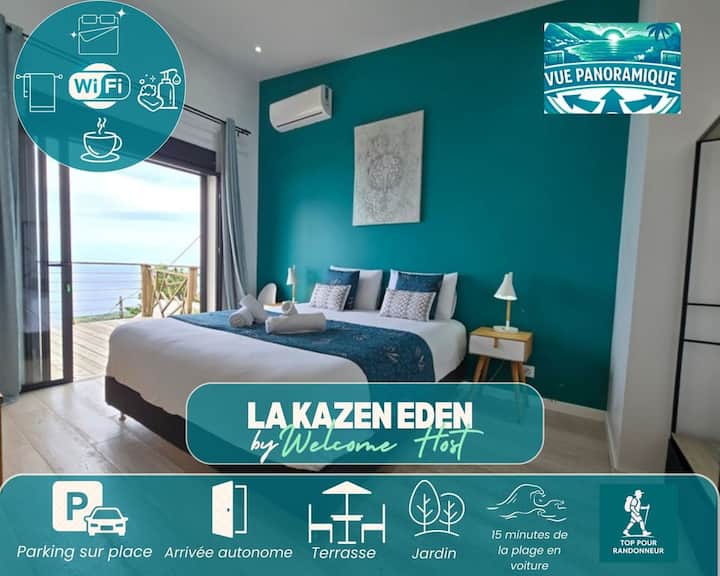 Kazen’ Eden, Vue Panoramique Ouest - Saint-Leu