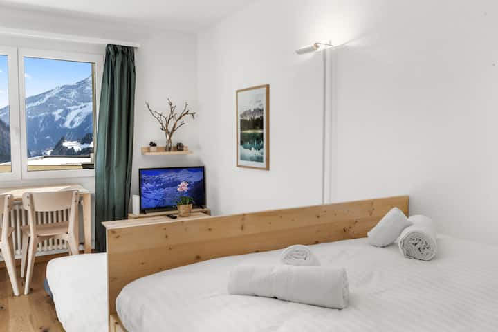 Studio Cosy à 5 Min à Pied Des Bains Avec Parking - Adelboden