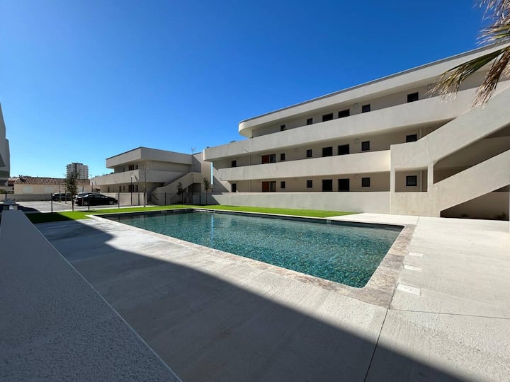 Charmant T3 Neuf à 400 M De La Plage – Piscine & C - Sérignan