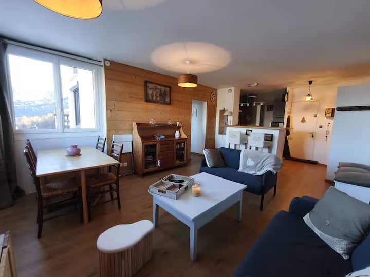 Ski Aux Pieds : Grand F3 De 60m2 Au Sauze - Jausiers