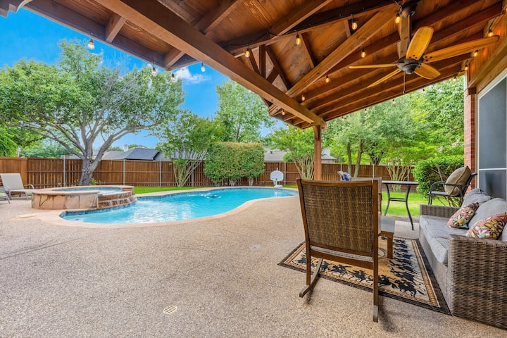 Ultimate Retreat | Pool |Ping Pong | Family/groups - Allen, TX
