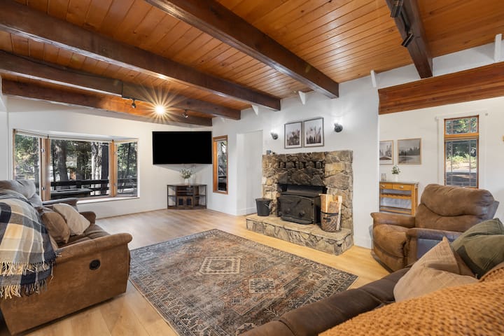 The Herold's Shaver Lake Retreat | Bbq, Fire Pit+ - Shaver Lake, CA