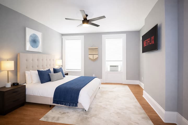 Hoboken 1br "Spring" Theme - 15 Min To Nyc - Hoboken, NJ