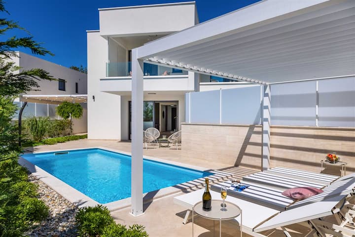 Villa Bella Vista Terzo By Mywaycation - Cres