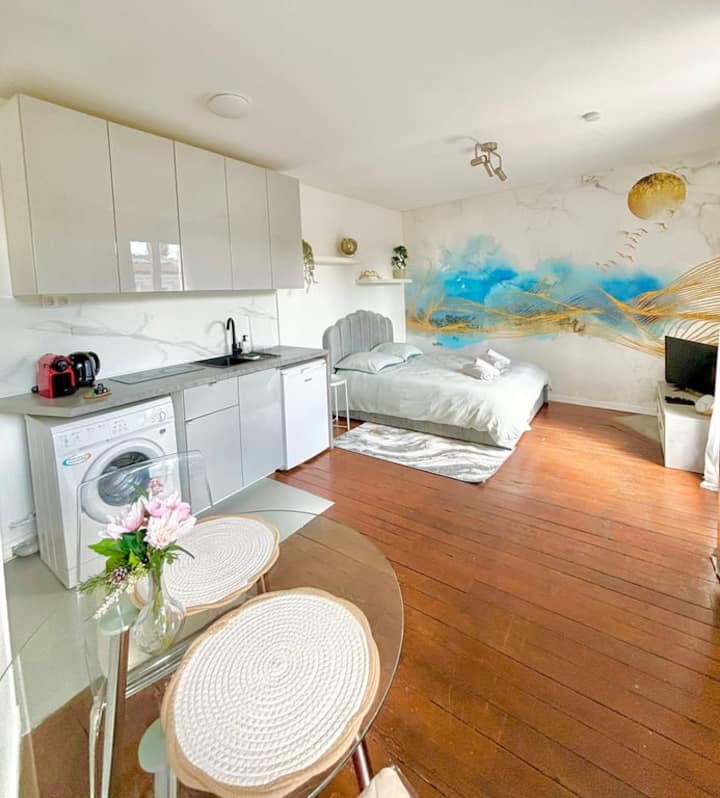 Tea&chill - Charmant Studio à 4 Stations De Paris - Rosny-sous-Bois