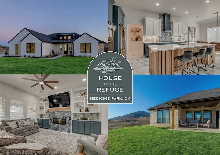 House At The Refuge - Relax & Take In Nature - Medicine Park, OK